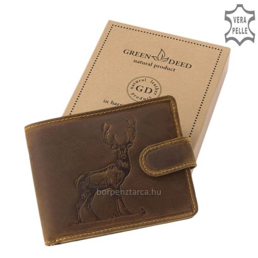 Vadász pénztárca gímszarvas mintával GreenDeed GIM9641/T