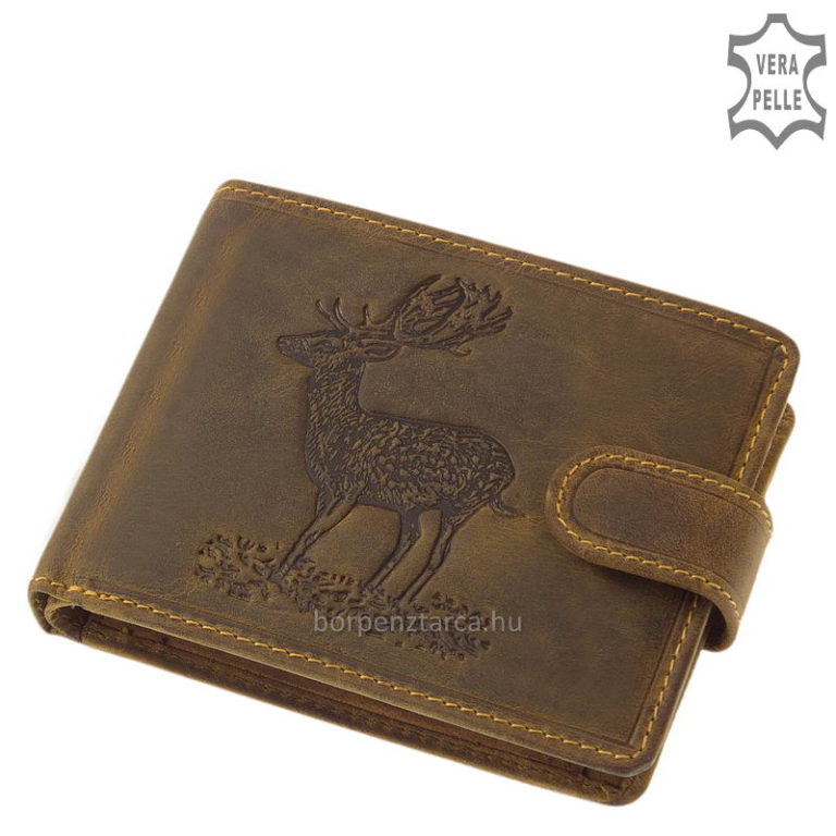 Férfi pénztárca dámszarvas mintával GreenDeed DÁM9641/T